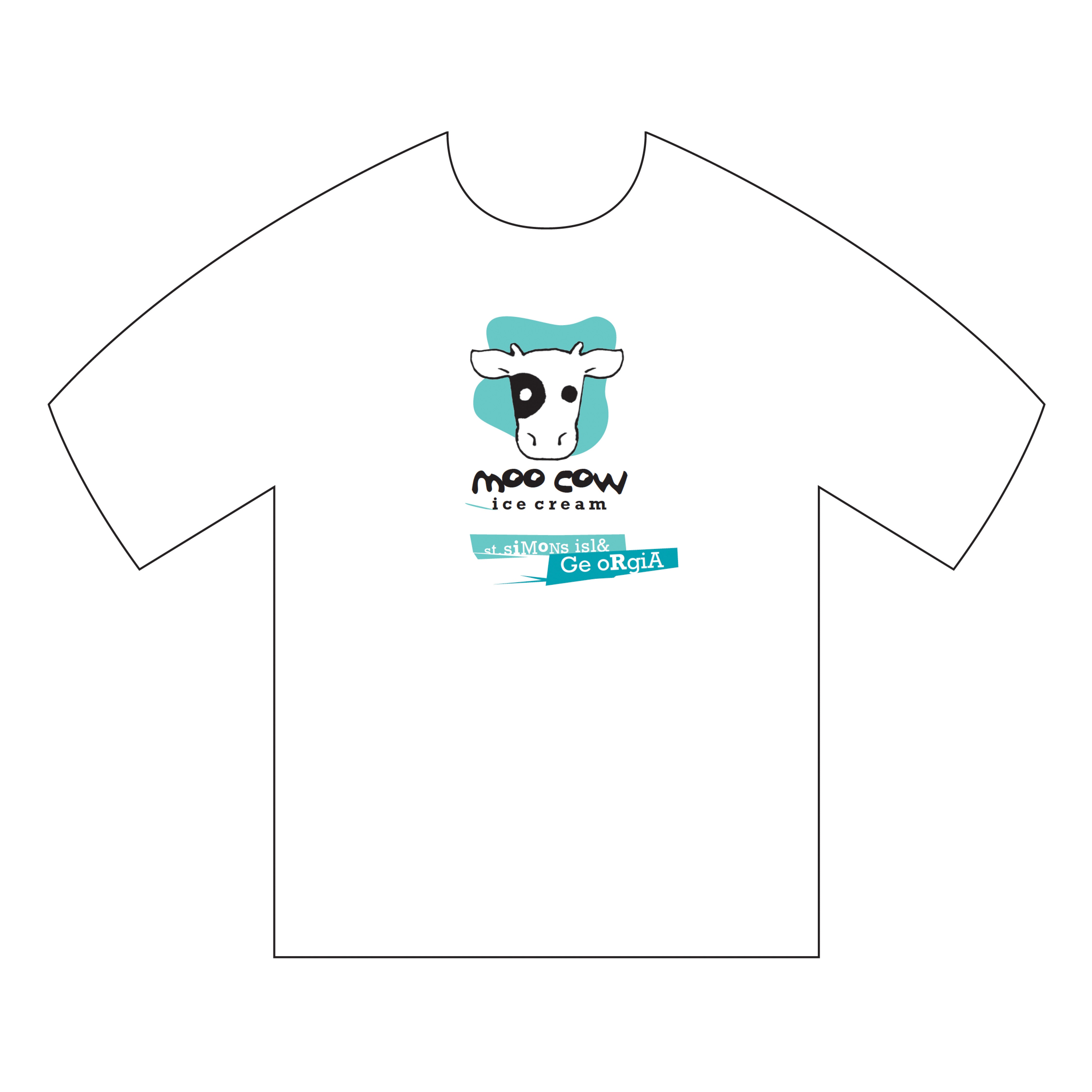 Brainfreeze Tee – Moo Cow Ice Cream